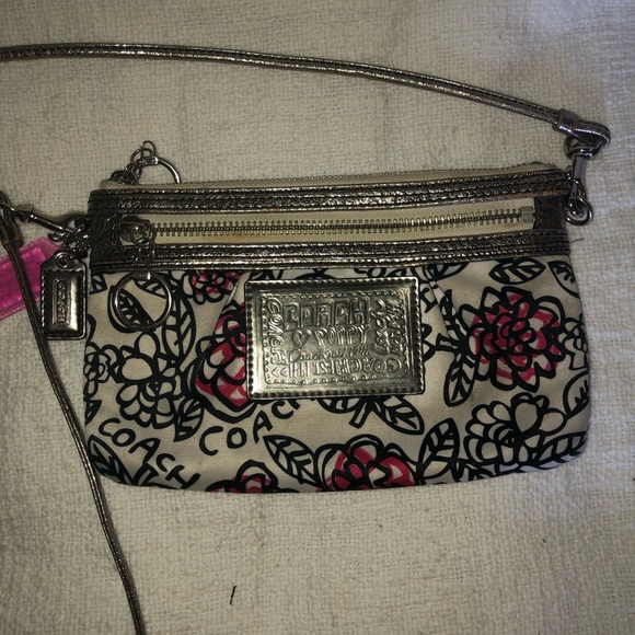 Coach | Bags | Coach Poppy Collection Small Crossbody Bag | Poshmark